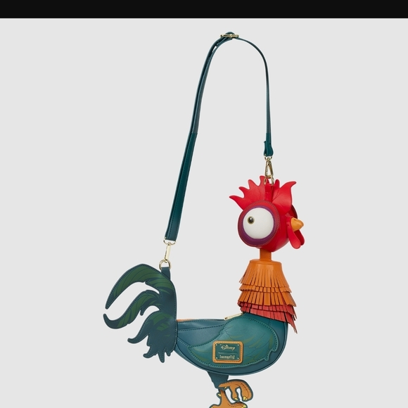 Disney | Bird | Disney Rooster Bird Bag Red Orange Green | Poshmark